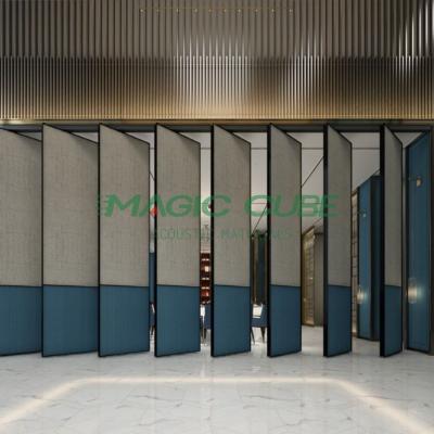 China Adjustable Speed Sound Insulation Movable Partition Wall with High Flexibility for Professional Space Division for sale