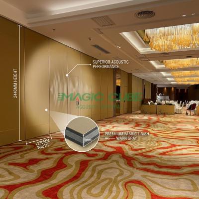 China Polyester Fiber Acoustic Panel 1220x2440mm 9mm Sound Absorbing Wall Board for Conference Room Interior Decoration for sale