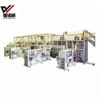 China DNW-21 Baby Diaper Making Machine with 500pcs/min Speed and 280KW Capacity for S/M/L/XL Sizes for sale