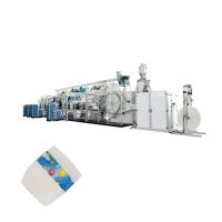 China Small Scale JWC Baby Diaper Machine DNW-106 | 600 pcs/min Speed | 300 KW Power | Custom Sizes 390-525mm for sale