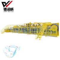 China Seim Sover Disposable Baby Diaper Machine Production Line - 500pcs/min Speed, 4 Size Capability, 280kW Power for sale