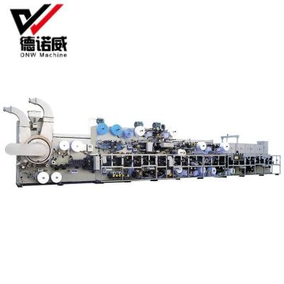 China DNW-42 Baby Diaper Machine with 500 pcs/min Speed and 280 KW Power Capacity - Semi/Full Servo Options for sale