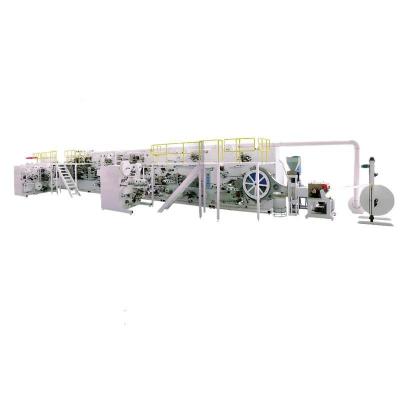 China High-Speed Baby Diaper Machine DNW-179 | 600pcs/min Capacity | 300KW Power | Custom Sizes 390-525mm for sale