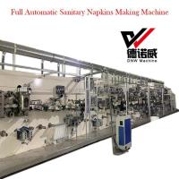 China Automated Sanitary Napkin Manufacturing Machine with 300-700pcs/min Speed and 98% Pass Rate | DNW-73 for sale