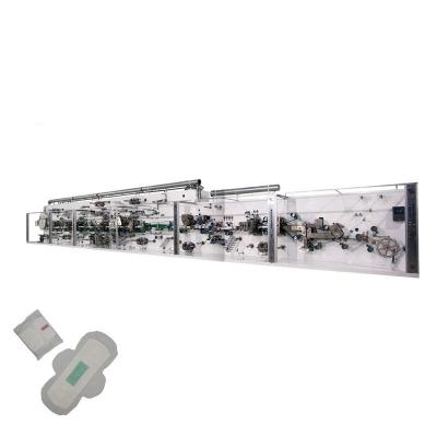 China Sanitary Napkin Production Line DNW-62 | 300-700pcs/min Speed | ≥98% Pass Rate | Full Servo Drive System for sale