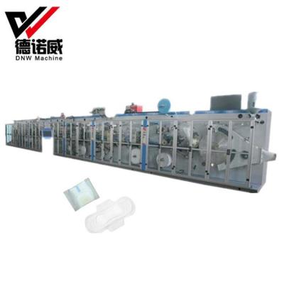 China Nordson Glue Applicator Sanitary Napkin Machine - 300-700pcs/min Production Speed with Full Servo Drive System for sale