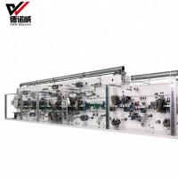 China 2021 Brand New CE Certificated full automatic servo stayfree pads sanitary napkins making machine for sale