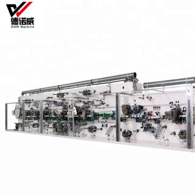 China 2021 Brand New CE Certificated full automatic servo stayfree pads sanitary napkins making machine for sale