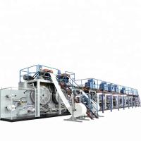 China Baby Diaper Production Line I Shape - 600pcs/min Design Speed, 280KW Capacity for M/L/XL/XXL Sizes for sale