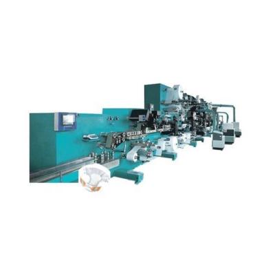 China DNW-118 High Speed Baby Diaper Machine 450-600 pcs/min with Full Servo Drive and HMI Control for sale