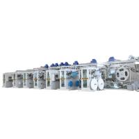 China DNW-116 High-Speed Baby Diaper Making Machine - 450pcs/min Production, 300KW Power, Multiple Sizes for sale