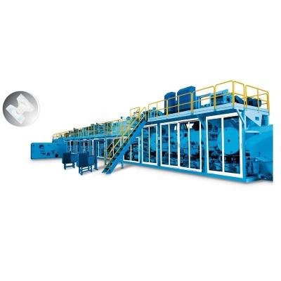 China Fully Automatic Adult Diaper Machine DNW-153 | 300pcs/min Speed | 400KW Capacity | Custom Sizes 680×450 to 950×760 for sale