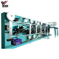 China High Efficiency Adult Diaper Production Line with 300pcs/min Design Speed and 95T Weight for Sleep Pants Manufacturing for sale