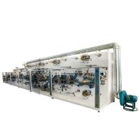 China CE Certified Sanitary Napkin Production Line Machine 300-700pcs/min with Full Servo Drive System DNW-63 for sale