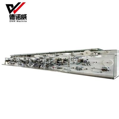 China DNW-06 Full Automatic Sanitary Napkin Making Machine 600pcs/min 180KW 50T Industrial Production Line for sale