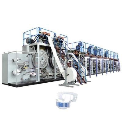 China 700pcs/min Sanitary Napkin Production Line with Super Absorbent Technology | DNW-53 Model | 300-700pcs/min Speed for sale