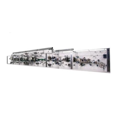 China DNW-24 Full Automatic Sanitary Napkin Production Line | 500-600 pcs/min | 180KW Capacity for sale