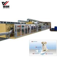 China Fully Automatic Ladies Pad Making Machine DNW-246 | 300 pcs/min Speed | 200 KW Power | Custom Sizes 60×60cm, 60×90cm for sale
