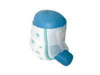China Baby Disposable Diaper Pants 500-800ml Absorption in S-XL Sizes 390-530mm Non-Woven Material for sale