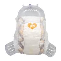 China Custom OEM Baby Disposable Diaper Pants with Magic Tape - Sizes 390×280mm to 530×320mm - 180,000 to 420,000 PCS Container Capacity for sale