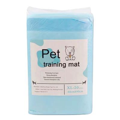 China High Absorbency Disposable Pet Pads 15g-70g with SAP Core in 4 Sizes 450x300mm to 600x900mm for sale