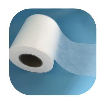 China SSS Super Soft Hydrophilic Spunbonded Non-Woven Fabric 10-100 GSM 35-2400mm Width for Diaper Manufacturing for sale