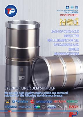 China DOOSAN Cylinder Sleeve Liner for sale