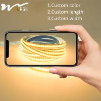 China Wardrobes Self Adhesive Led Strip 2700K Dimmable Rgb Led Strip Lights for sale