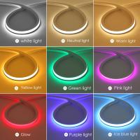China Embedded Silicone Sleeve Neon Led Strip 12V 24V Led Strip Dimmable for sale