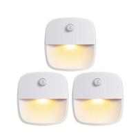 China 0.5W Stair Magnet Motion Sensor Wall Light Indoor Cordless Battery Powered for sale