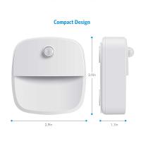 China 0.5W Stair Magnet Motion Sensor Wall Light Indoor Cordless Battery Powered for sale