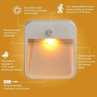 China 0.5W Stair Magnet Motion Sensor Wall Light Indoor Cordless Battery Powered for sale