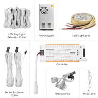 China OEM PIR Motion Detector Stair Lights COB Motion Activated Stair Lights Indoor for sale