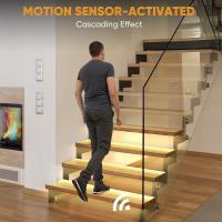 China OEM PIR Motion Detector Stair Lights COB Motion Activated Stair Lights Indoor for sale