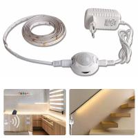 China 1M 2M 3M PIR Sensor Led Strip Light IP65 Waterproof For Indoor Home for sale