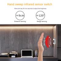 China Low Voltage Hand Sweep Sensor LED Strip For Cabinet And Kitchen for sale