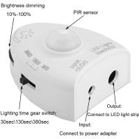 China IP54 Under Bed Motion Sensor LED Strip With Automatic Shut Off Timer for sale