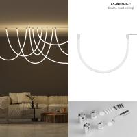 China 360 Silicone Neon Flex Diffuser Dimmable LED Strip Neon Light Diffuser for sale