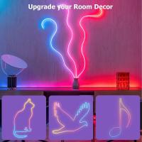 China Bluetooth Tuya Dimmable LED Strip 2000mm 3000mm Led Neon Flex RGB for sale