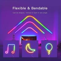 China 5m RGB LED Neon Strip WS2811 Neon Flex RGB 24V IP67 Outdoor for sale