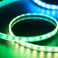 China High Quality Digital Addressable WS2811 60led/Meter Dc12v Ip67 10mm Pixel Light Rgb Led Strip For Commercial Building for sale