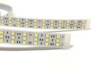 China 9000K 5050 12V Dimmable LED Strip Three Row 180 Lamps Led Tape for sale