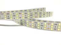 China 9000K 5050 12V Dimmable LED Strip Three Row 180 Lamps Led Tape for sale