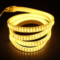 China SMD2835 220V Dimmable LED Strip 276Leds/M LED Tape Light Three Rows for sale
