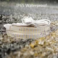 China Outdoor Led Flexible Strip Light 110v Smd2835 264leds/M Led Strip Three Row Led Strip Lights for sale