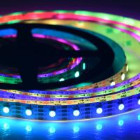 China 102 Leds Self Adhesive LED Strip 60 Pixel Self Adhesive Rope Lights for sale