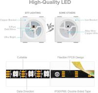 China RGBIC Addressable Neon Rope Light SMD5050 Sticky Led Strip Lights for sale