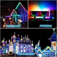 China RGBIC Addressable Neon Rope Light SMD5050 Sticky Led Strip Lights for sale