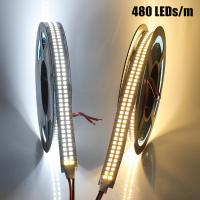 China Three Rows Led Strip 2835 360/480leds Per Meter 16mm Self Stick Led Lights for sale