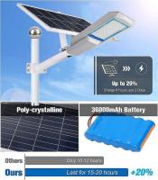 China 5000lm 300 Watts Solar Street Light LED Solar Powered Lights SMD 5730 for sale